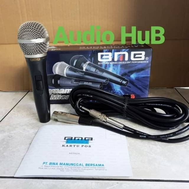 Mic Bmb Bm77 Microphone Bmb Bm 77 Original Cable | Shopee Philippines