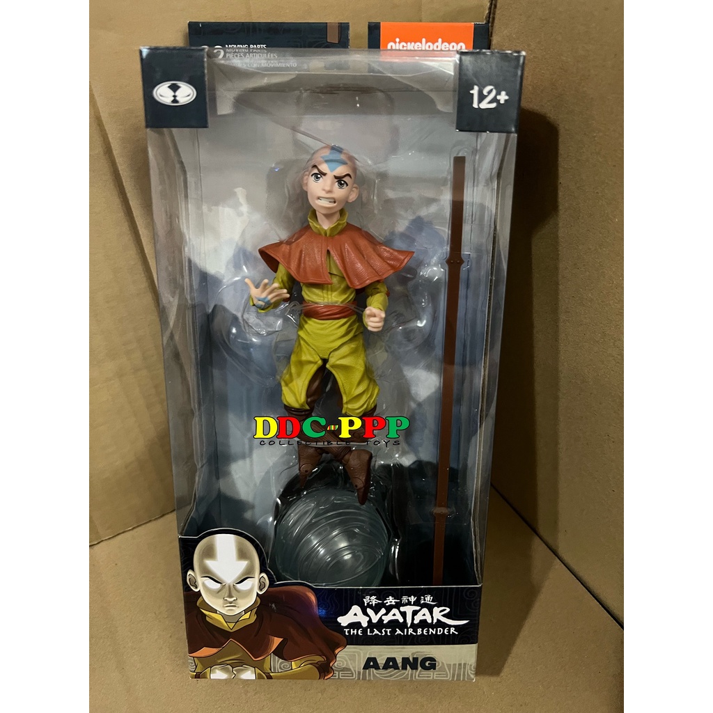 AANG - AVATAR THE LAST AIR BENDER - McFarlane Toys 7-Inch Action Figure ...