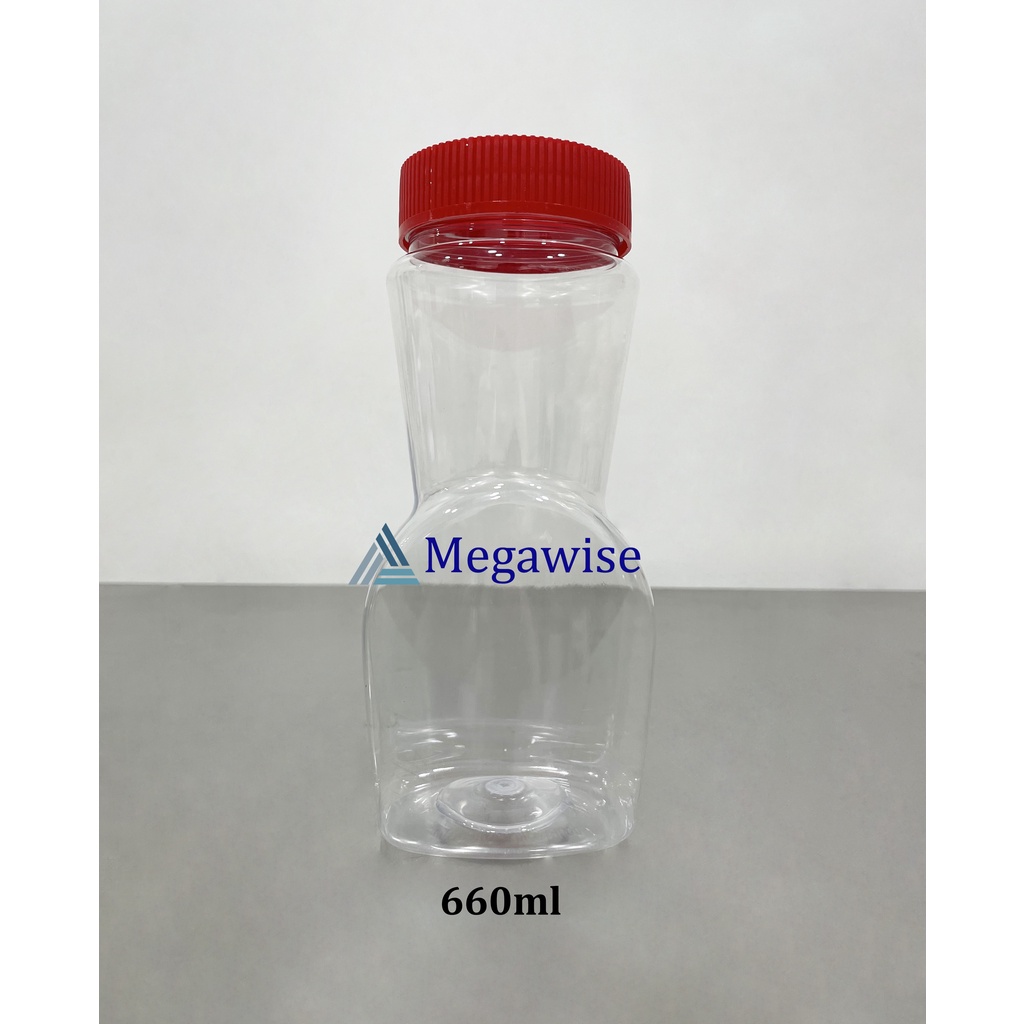 Pili Plastic Jar with Red/White Cap | Shopee Philippines