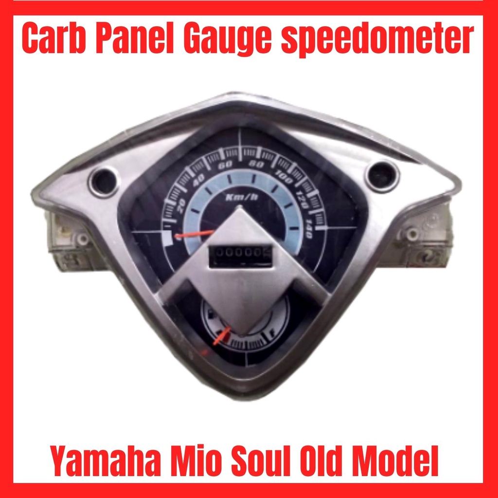 Yamaha Mio Soul Old Model Carb Panel Gauge speedometer (Motor ...