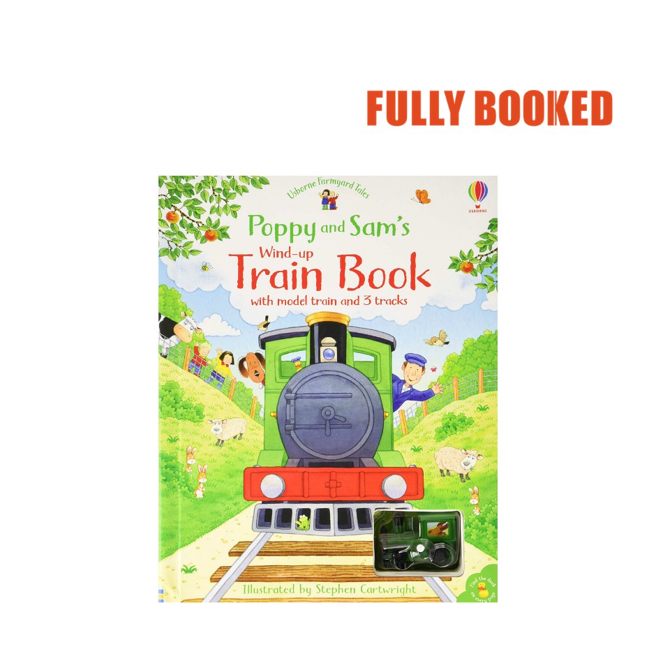 Poppy and Sam's Wind Up Train Book (Board Book) by Sam Taplin, Stephen ...