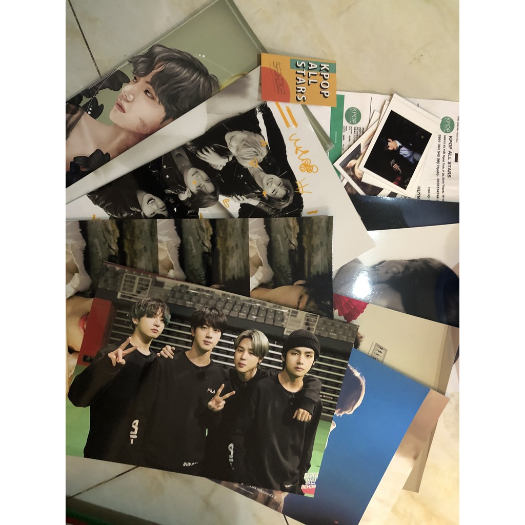 5-10 sheets of idol posters, anime, family pictures printed on demand ...