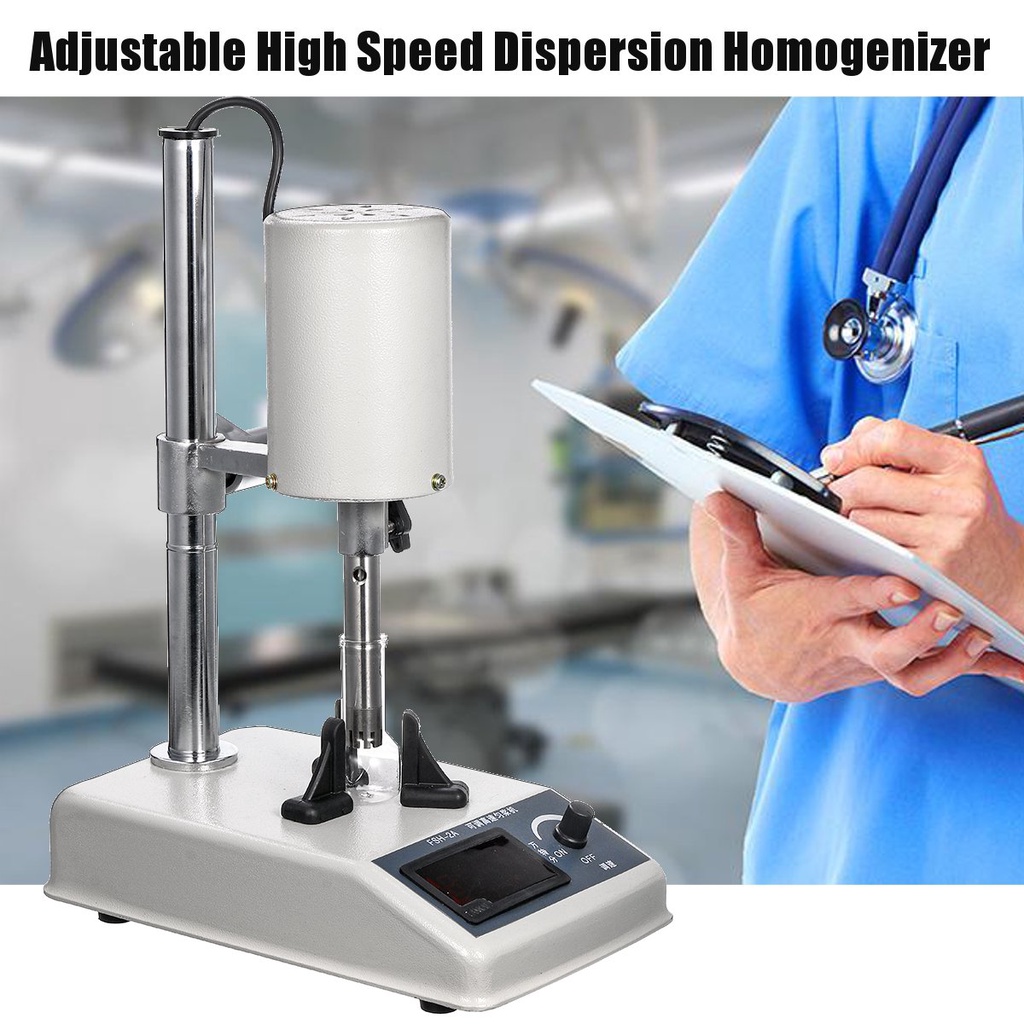 220V Adjustable High Speed Homogenizer Processor Disperser Dispersion ...