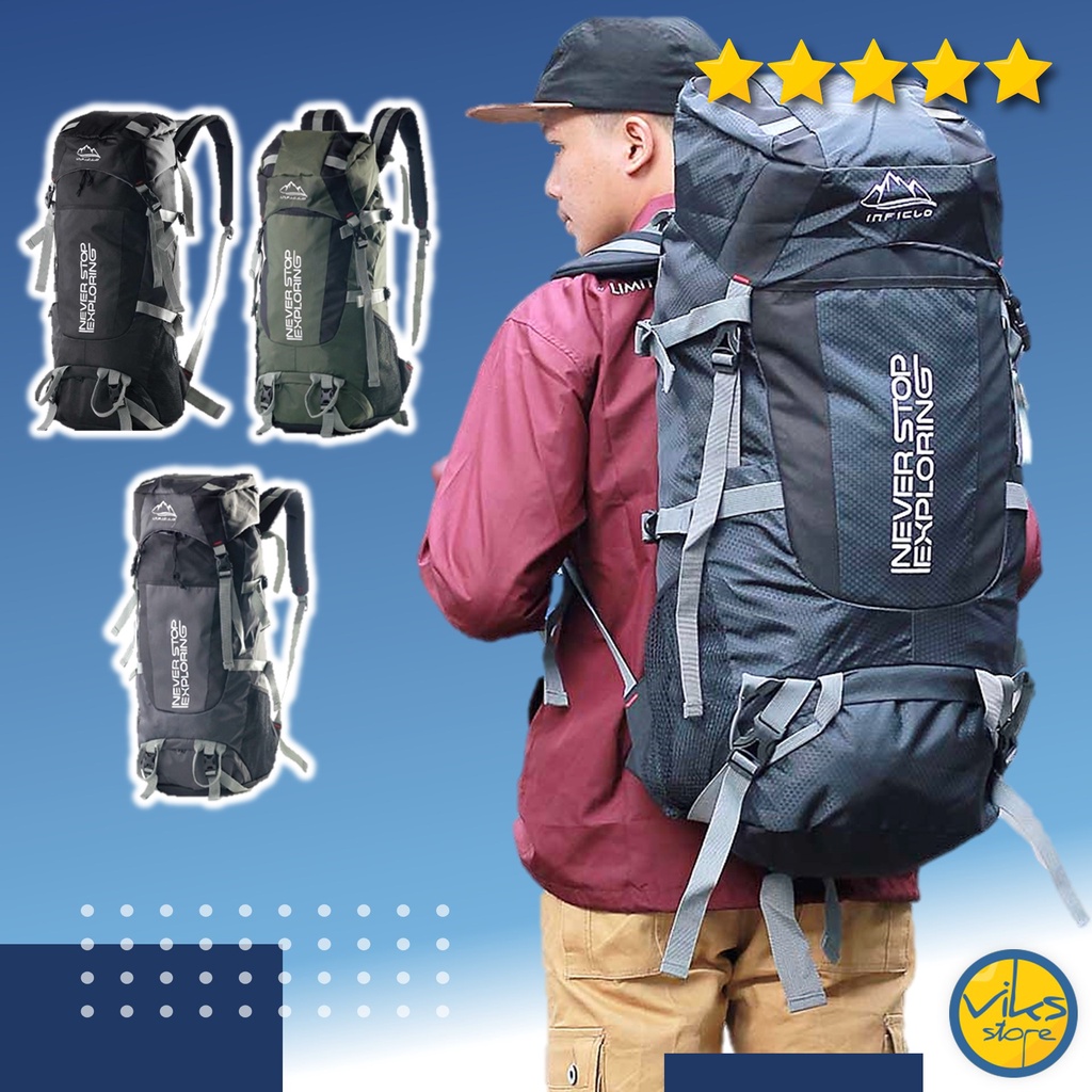 Original 70L Liter Outdoor Adventure Hiking Mountain Carrier Backpack ...