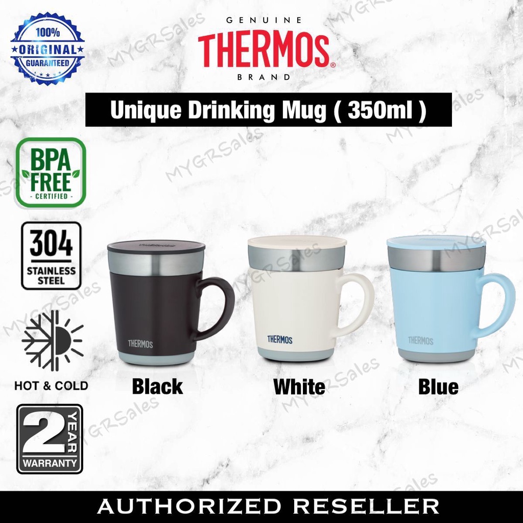 Thermos Insulated Mug with Cover 350ml [JDC-351] | Shopee Philippines