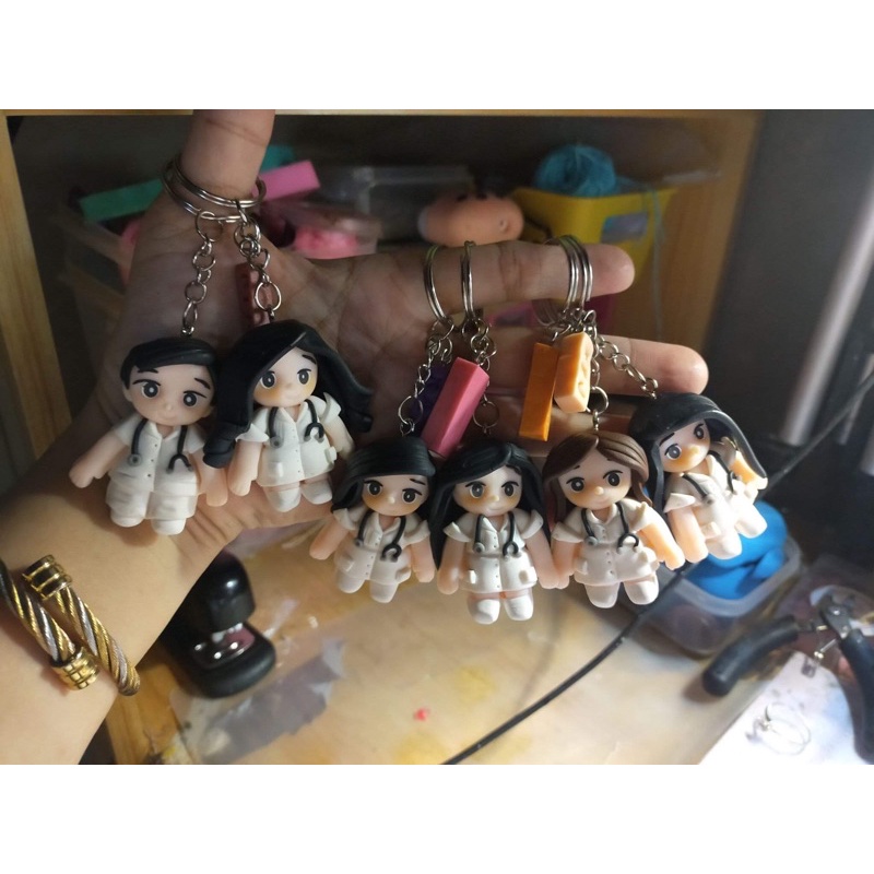 (Read description First) Customized Keychain/Standee, Made by Hand ...