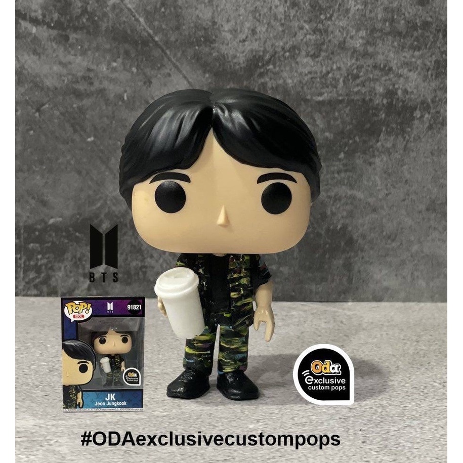 BTS JungKook from the Airport Custom pop (created by Oda Exclusive Custom pops) | Shopee Philippines