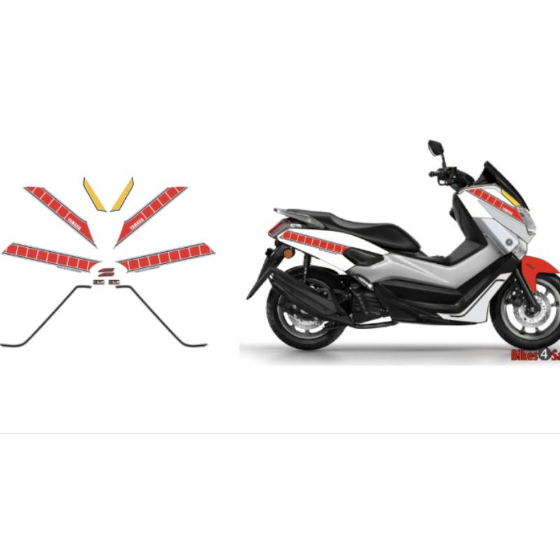 nmax version 1 60th sticker decals | Shopee Philippines