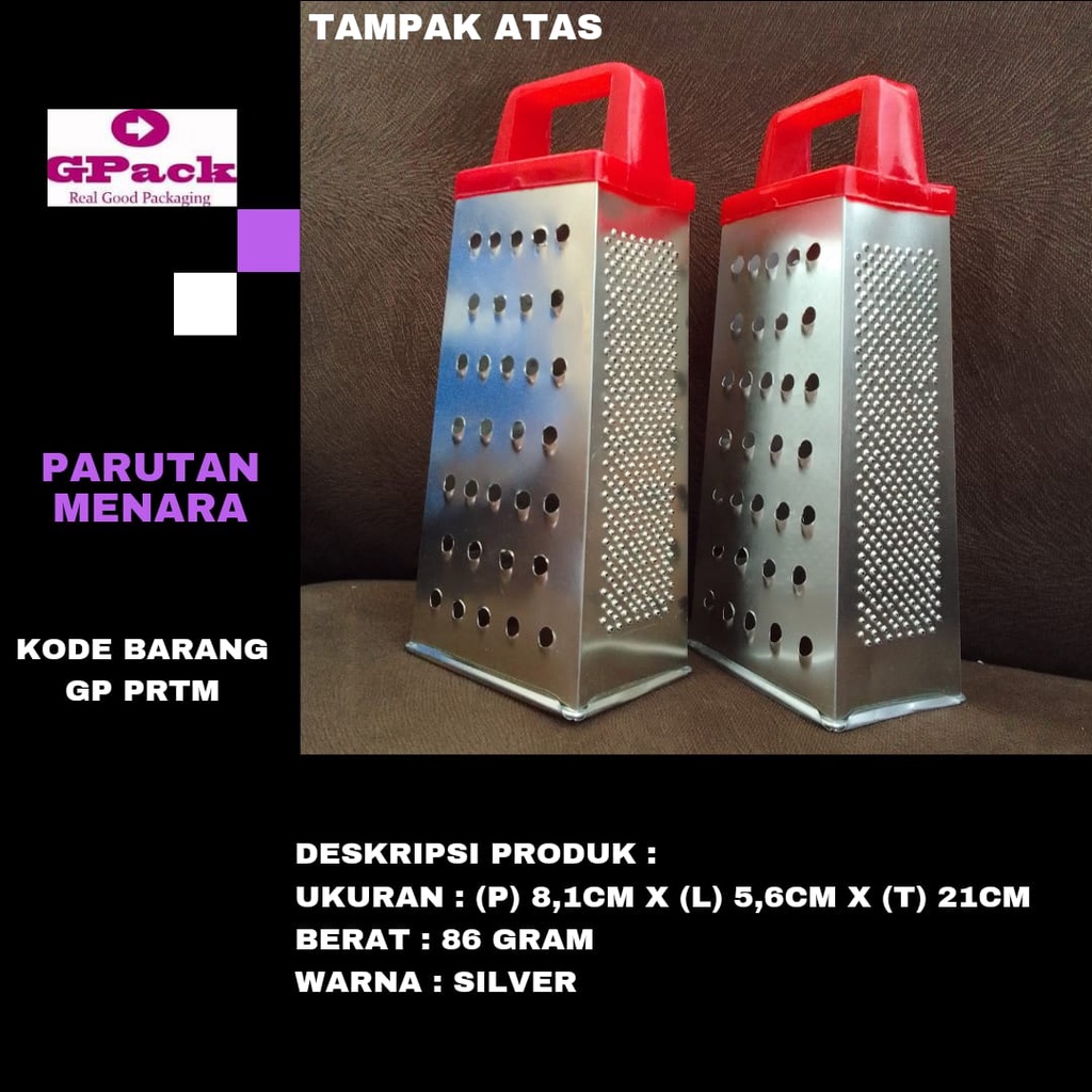 Multipurpose Tower Grater 4 IN 1 Multi-Function Grater (GP-PRTM ...