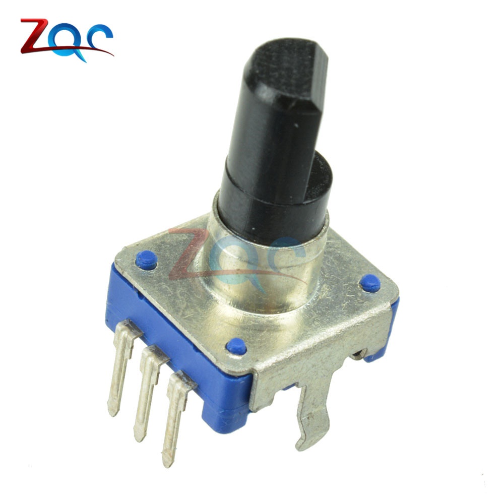 5PCS/Lot Rotary Encoder EC12 Audio Digital Potentiometer 15mm D Type ...