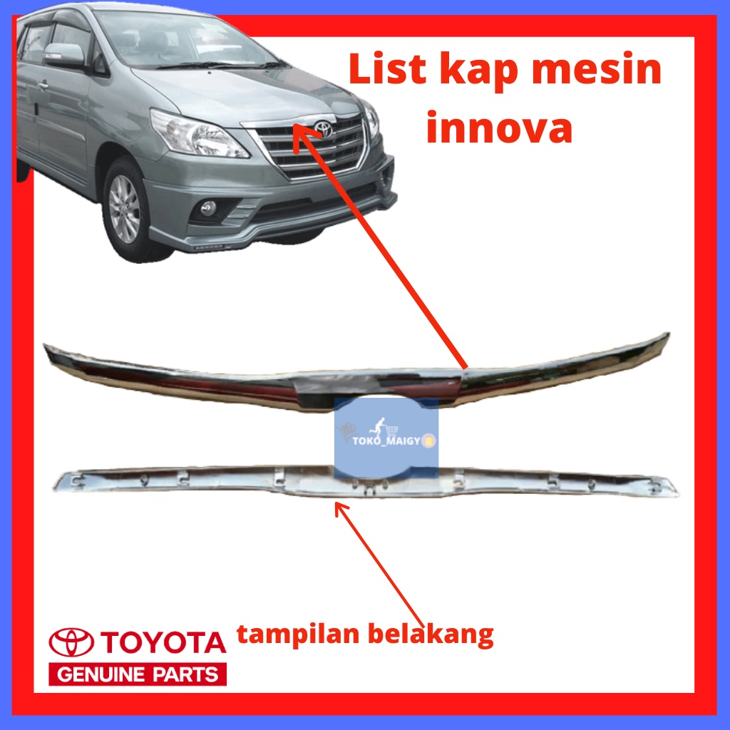 MESIN List Of innova 2012 2015 Hood Hood | Shopee Philippines