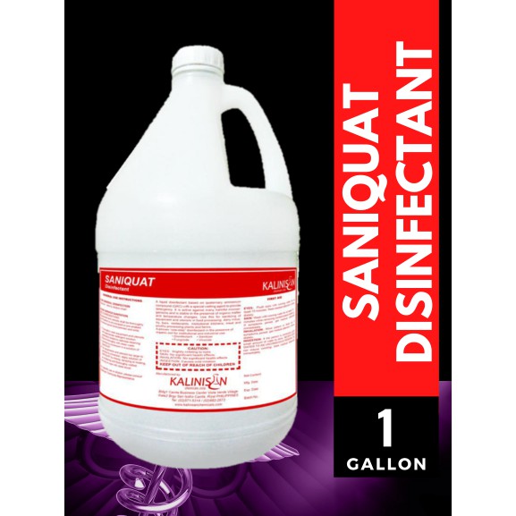 Kalinisan SANIQUAT MQ4 1 GALLON (Cleaning Agent, Multi-quat ...