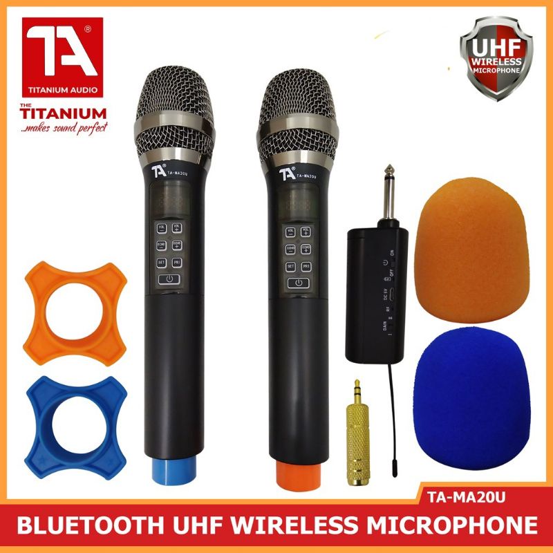 Titanium Audio Ta-MA20U Wireless Microphone | Shopee Philippines