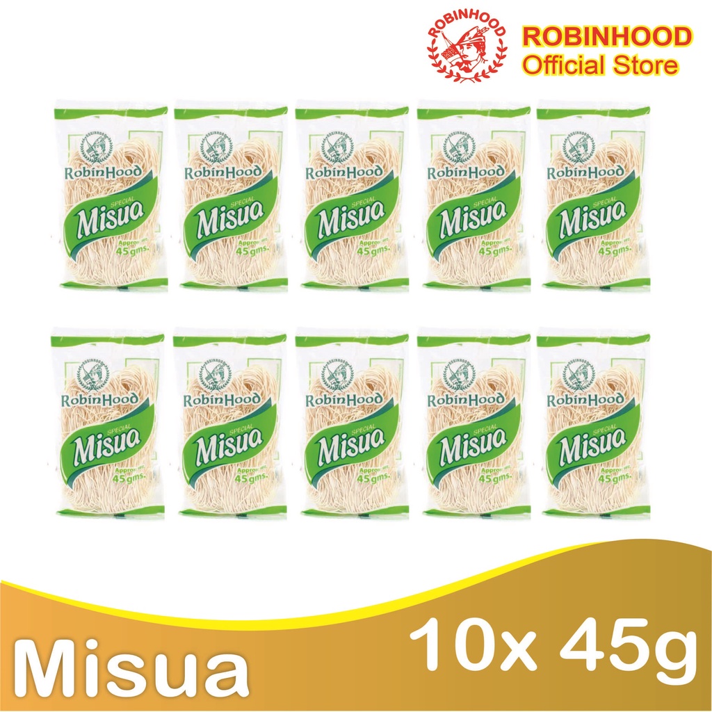 Robinhood Misua 45g. x 10 pcs. | Shopee Philippines