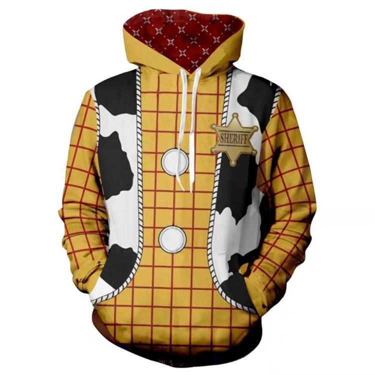Toy Story Costume For Adult Buzz Lightyear Woody Jacket For Men Western ...