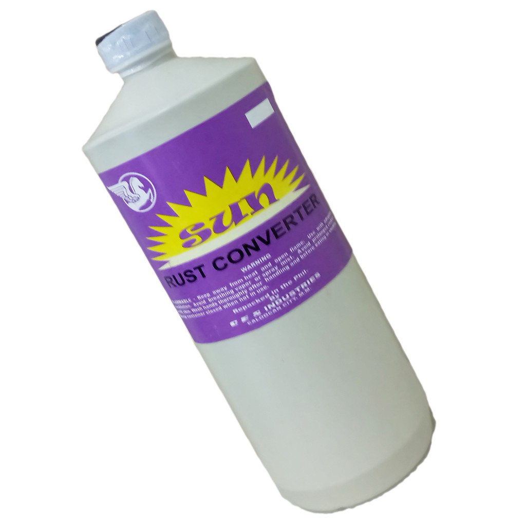 ( 1 LITER ) SUN RUST CONVERTER == 1 LITER | Shopee Philippines