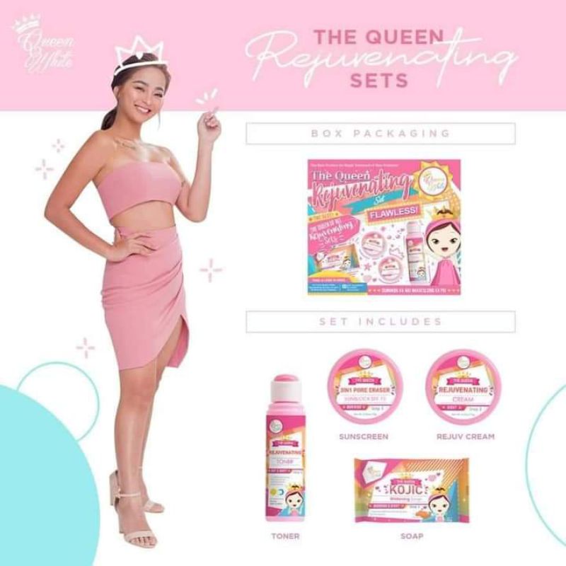 Queen White Rejuvenating Set | Shopee Philippines