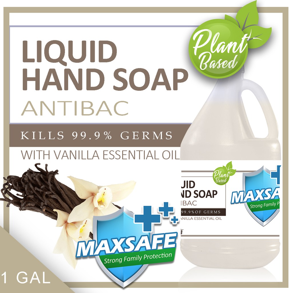 1 Gallon Hand Soap with moisturizer and vanilla essential oil | Shopee ...