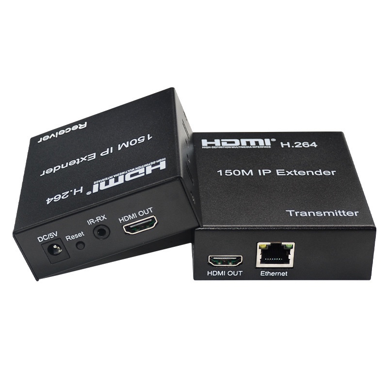 H.264 150M HDMI Extender Over IP HDMI rj45 Over UTP/STP CAT5e CAT6 ...