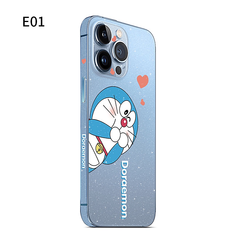 Glitter Sticker Colored Matte Frame Back Protector For iPhone 15 Pro ...