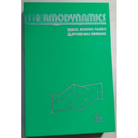 THERMODYNAMICS 6th Edition by Faires-Simmang | Shopee Philippines
