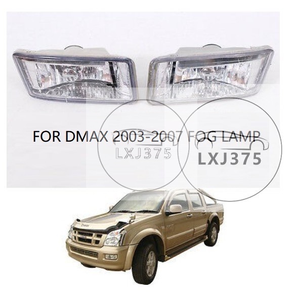 FOR Isuzu D-Max Dmax 2003 2004 2005 2006 Original Oem Front Bumper Fog ...