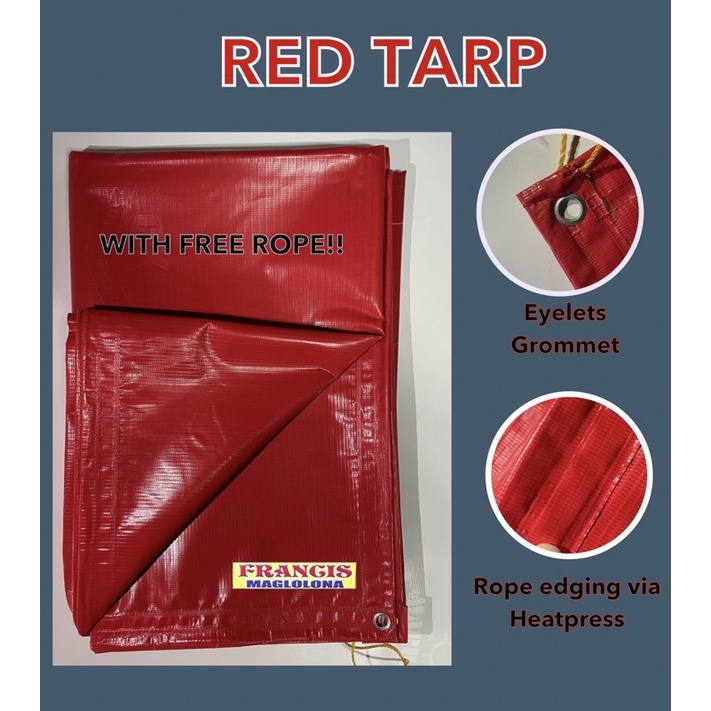 12ft x 15ft to 18ft x 20ft MIZUMO TARPAULIN LONA TRAPAL | Shopee ...
