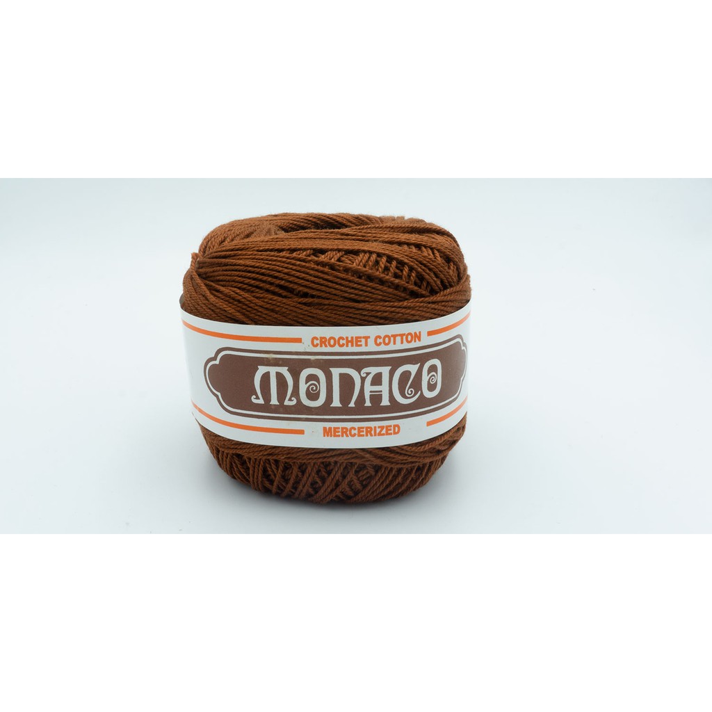 3 Ply Monaco Crochet Thread (Part 1 Shades of Green and Brown) | Shopee ...