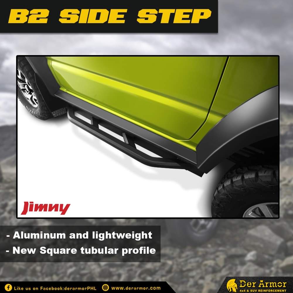 JIMNY SIDE STEPBOARD BY DER ARMOR | Shopee Philippines