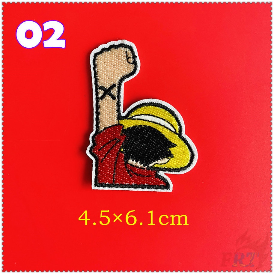 Anime：One PIECE - Luffy / Zoro / Sanji / Nami / Chopper Iron-on Patch ...