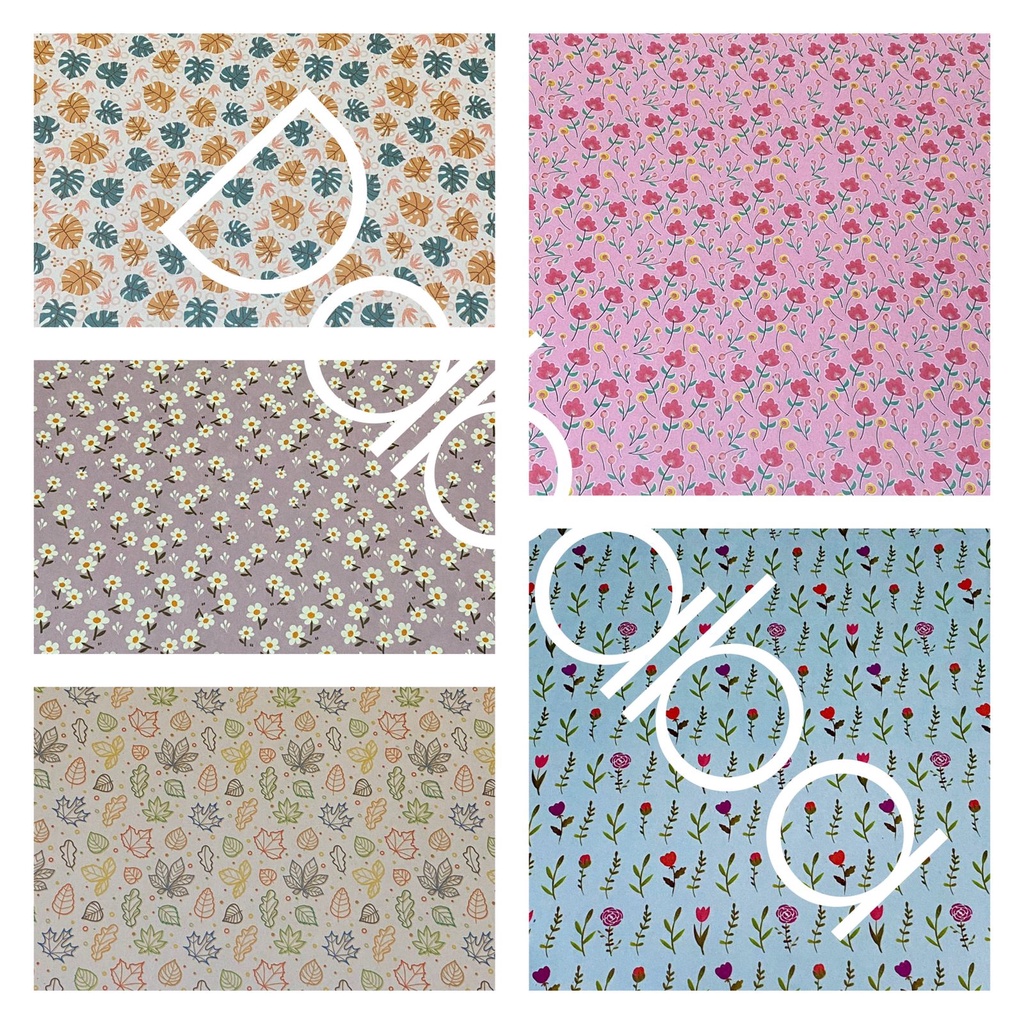 WAWA/SANWA DOFF MOTIF WRITING PAPER WITH FLOWER MOTIF | Shopee Philippines
