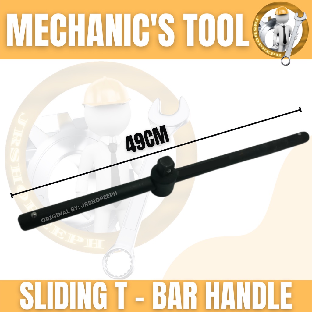 Jrshopeeph Sliding T Bar 3/4 Drive 19" Durable T Bar Handle High ...