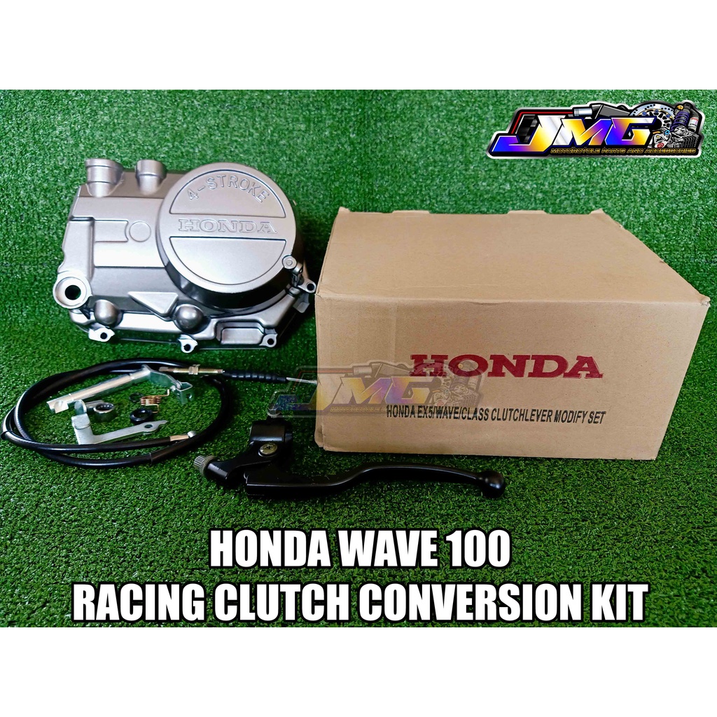 HONDA WAVE 100 CLUTCH CONVERSION KIT GENUINE PARTS (TITANUIM) | Shopee ...