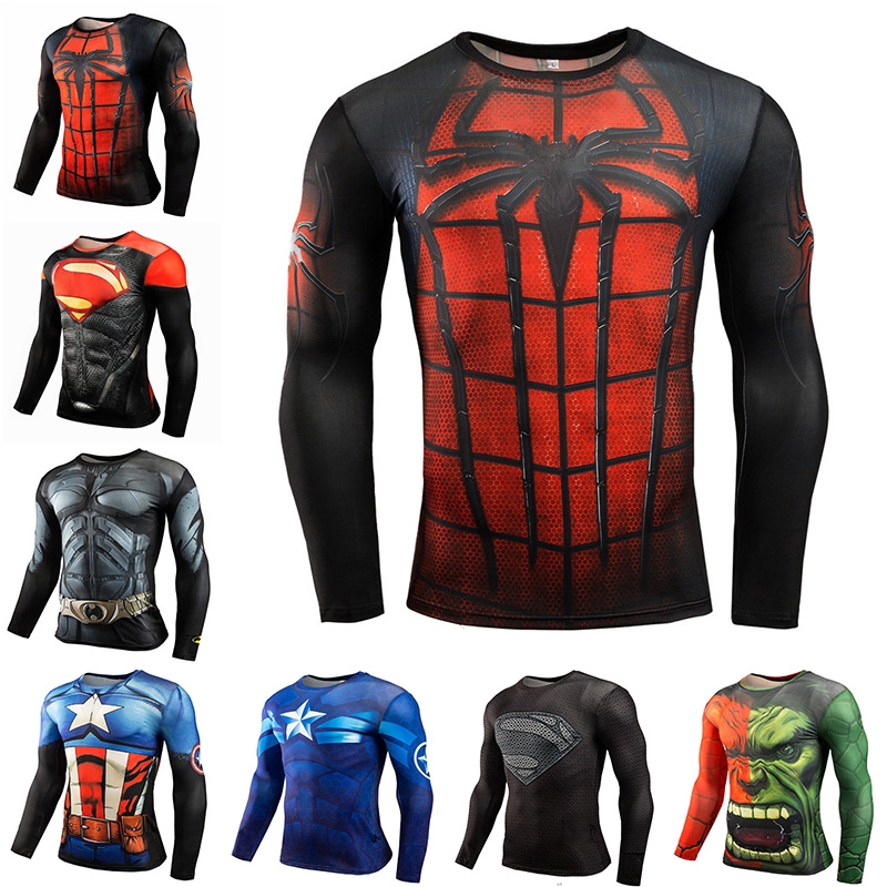 Fitness MMA Compression Shirt Men Anime Bodybuilding Workout 3D ...