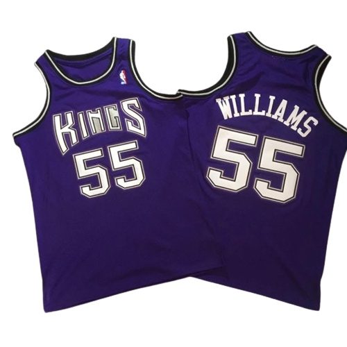 Sacramento Kings 55 Jason Williams Retro Basketball Jersey | Shopee ...