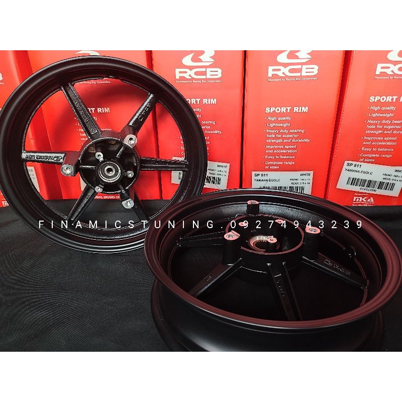 RCB MAGS YAMAHA NMAX 155 V1 3.00 FRONT 3.50 REAR | Shopee Philippines