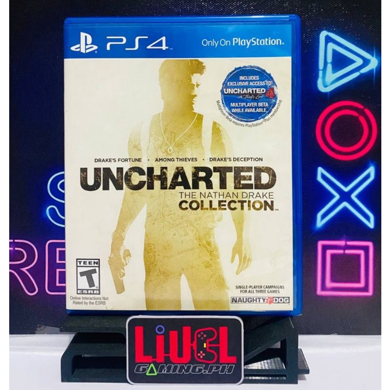 Uncharted The Nathan Drake Collection PlayStation 4 PS4 Games Used ...