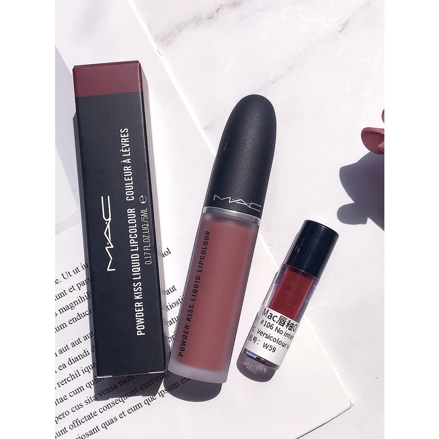 Mac Meike Lip Glaze Packing Sample Counter Test Color mini Trial Pack 0 ...