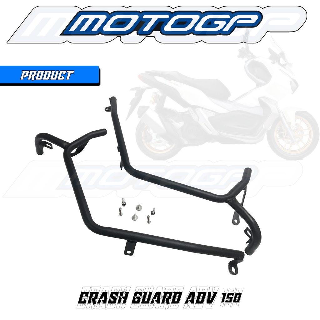 Yestar Honda ADV 150 Half Crash Guard Heavy Duty Pure Steel Metal Motorcycle Accessories ...