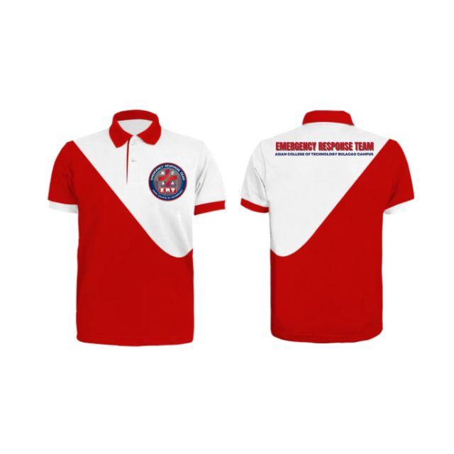 Emergency Response Team Full sublimation 3d shir Polo Shirt | Shopee ...