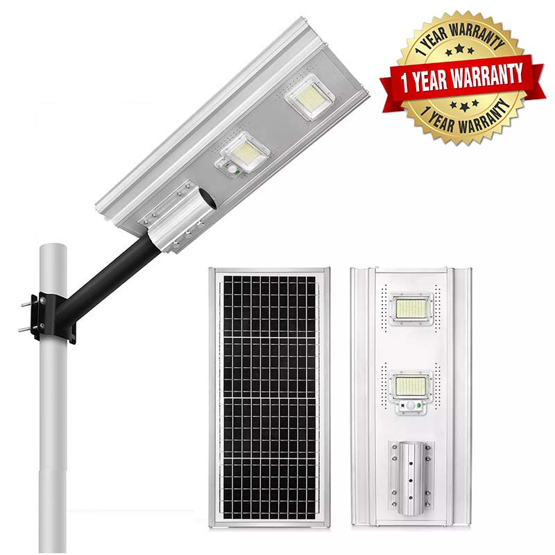 200W solar street light all in one die cast aluminum outdoor solar ...