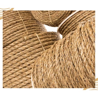 Twisted Abaca Manila Rope Natural for Indoor and Outdoor Use 3/8 Sold ...