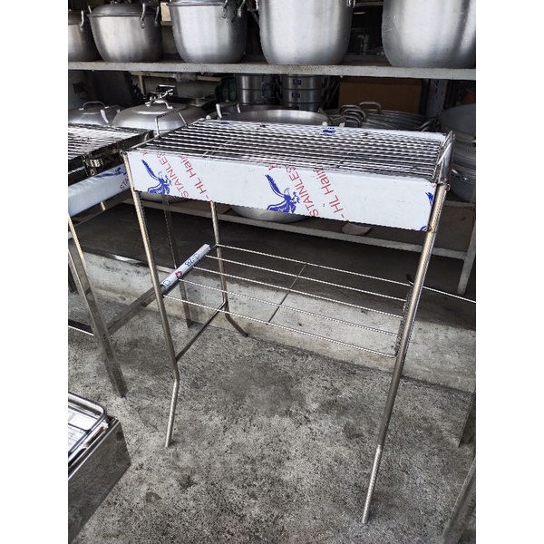 stainless bbq griller(ihawan) assemble type MAKAPAL | Shopee Philippines