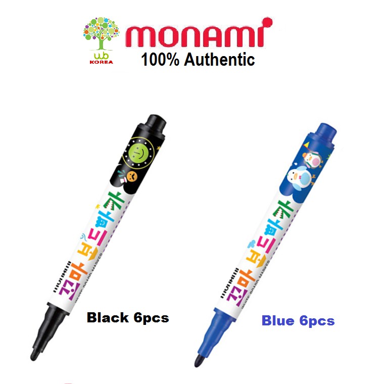 MONAMI White Board Mini Marker (1 Dozen) | Shopee Philippines