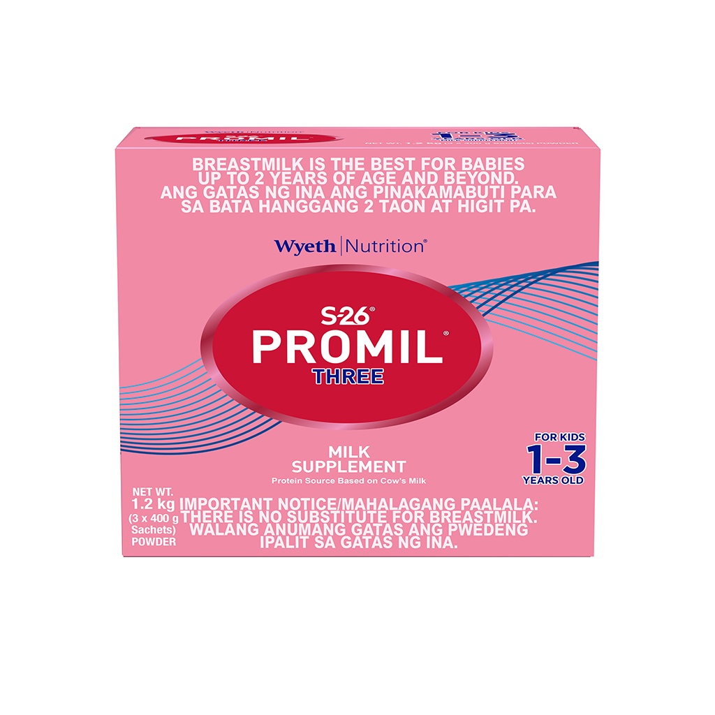 S-26 PROMIL THREE Milk Supplement 1-3 Years Old 1.2kg | Shopee Philippines