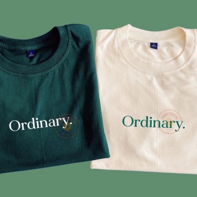 ORDINARY AESTHETIC MINIMALIST UNISEX COTTON NEW TREND SHIRT | Shopee ...