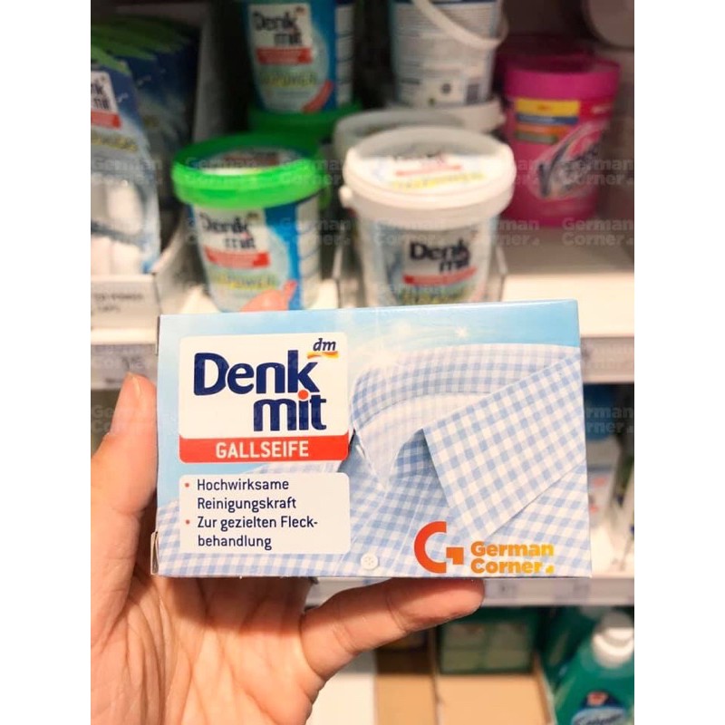 Denkmit GERMANY clothes stain removal soap 100g | Shopee Philippines