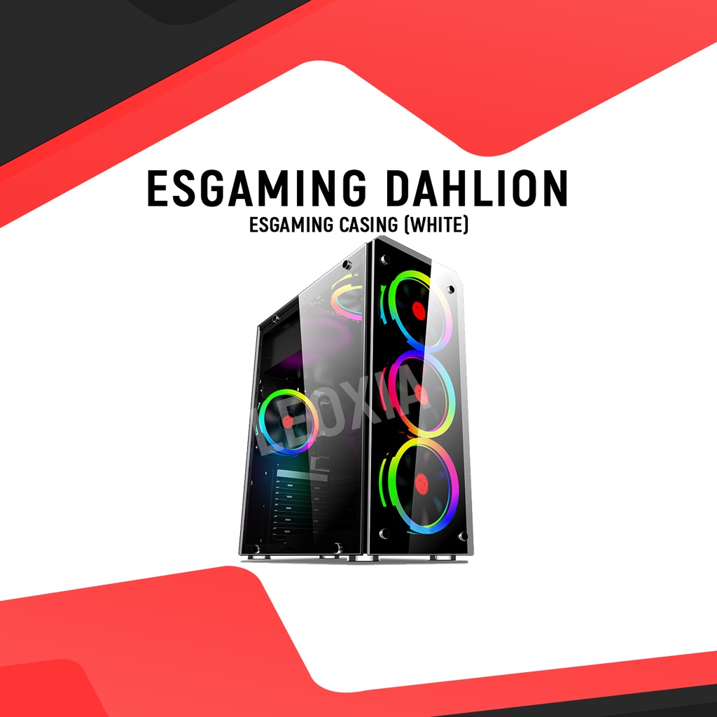 ESGAMING CPU ATX MID TOWER COMPUTER CASE | Shopee Philippines
