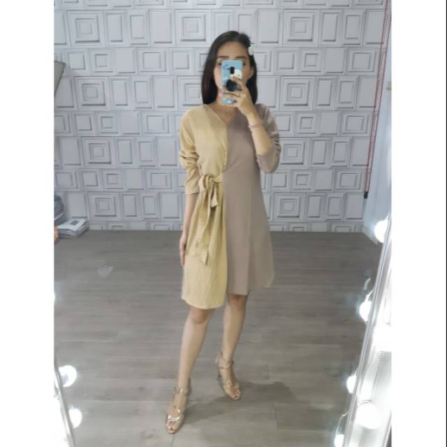 Uniquea dress (D7036-1775) | Shopee Philippines