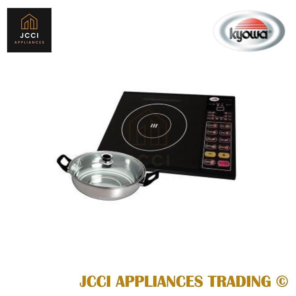 Kyowa Induction Stove -with Stainless Steel Pot -Pre-Set and Manual ...